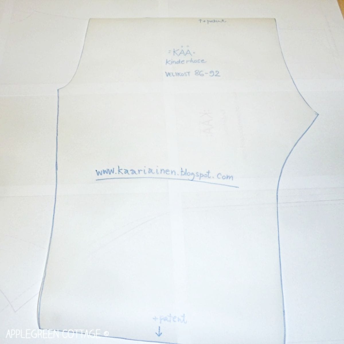How To Trace A Sewing Pattern From A Template - 6 Smart Ways To Do that ...