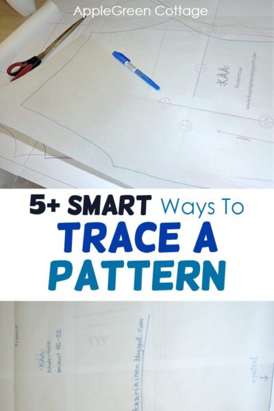 How To Trace A Sewing Pattern From A Template - 6 Smart Ways To Do that ...