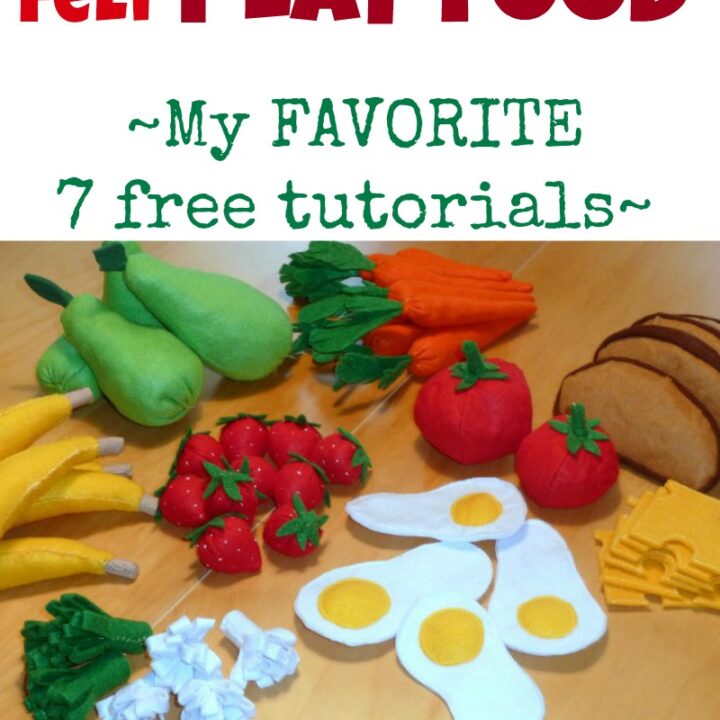 How To Sew a Felt Sandwich {Felt Play Food} - AppleGreen Cottage