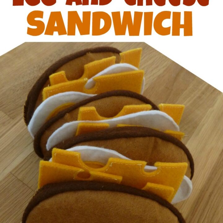 Felt Play Food - How to Make Felt Bread - Free Template - AppleGreen ...