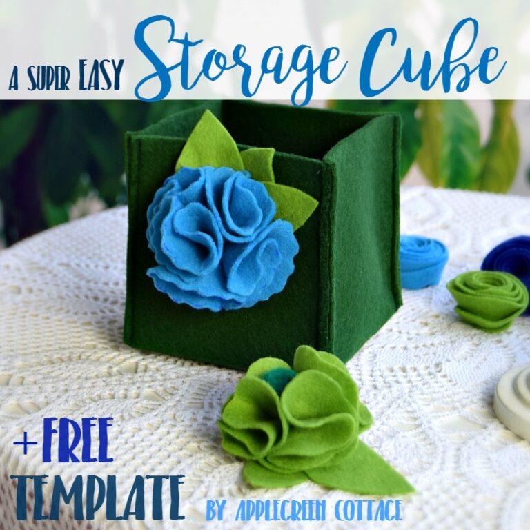 10+ Adorable And Free Felt Sewing Projects - AppleGreen Cottage