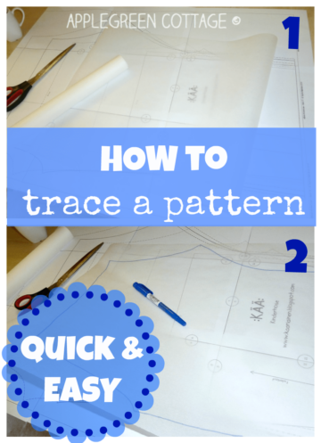How To Trace A Sewing Pattern From A Template - 6 Smart Ways To Do that ...