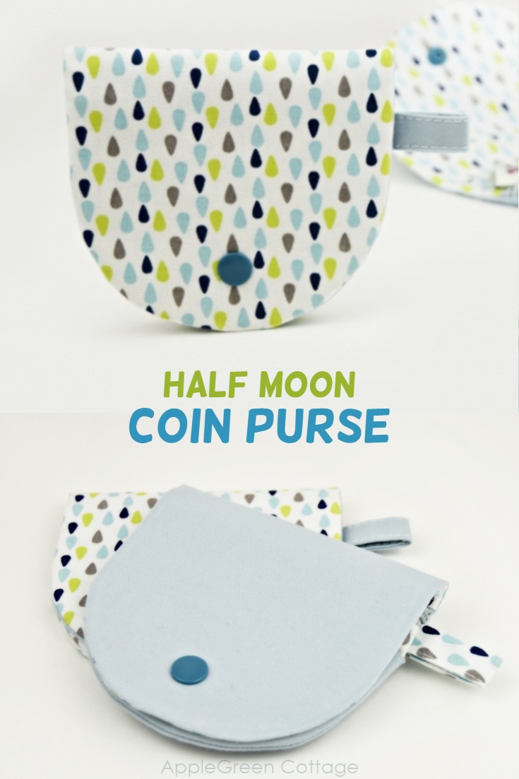 Half Moon Purse Pattern - All the Beautiful Versions - AppleGreen Cottage