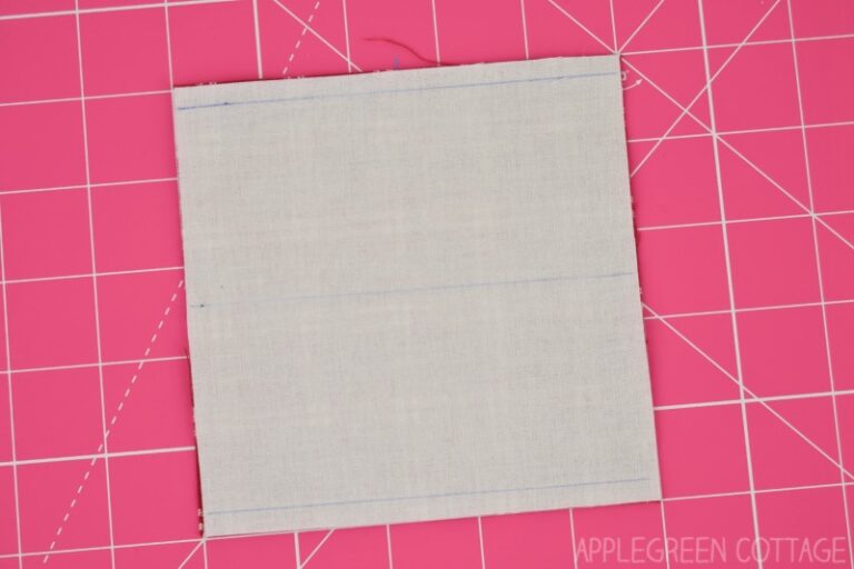 How To Make a Four Patch Quilt Block - Two At A Time!