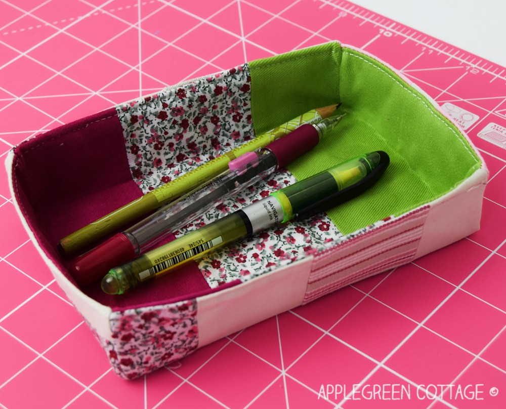 Pencil Holder Diy - Free Pattern - AppleGreen Cottage