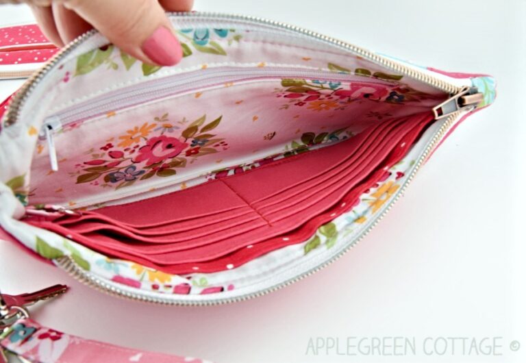 How To Sew A Pocket On Any Bag - AppleGreen Cottage