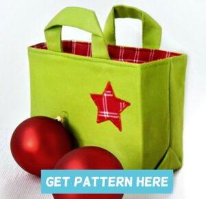 Gift Bag Pattern - Perfect for Christmas Sewing! - AppleGreen Cottage