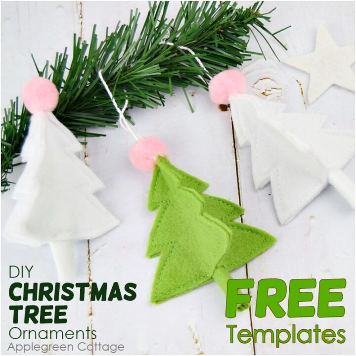 Christmas Ornament Ideas + A Huge Free Holiday Pattern Bundle!