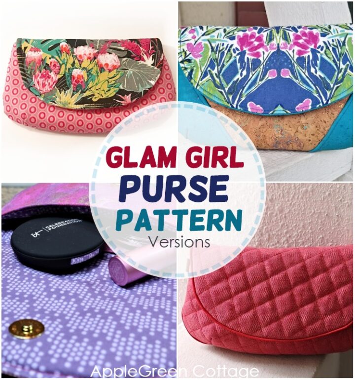 An Elegant Purse Sewing Pattern - AppleGreen Cottage