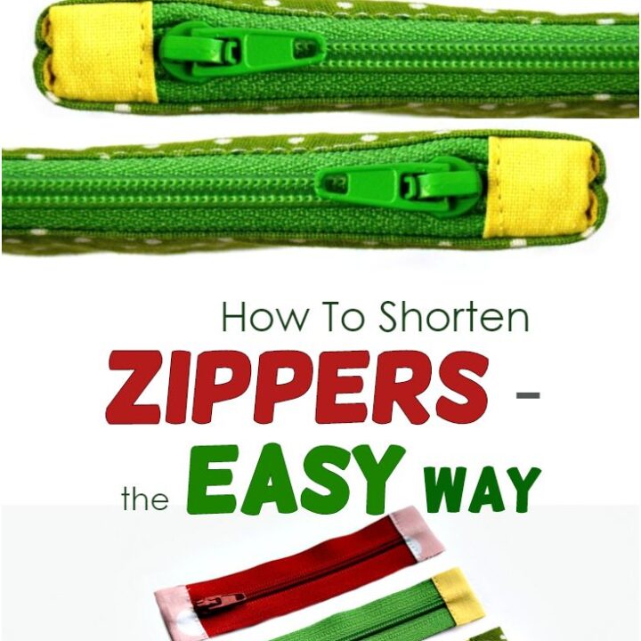 How to Fix A Broken Zipper Pull - AppleGreen Cottage