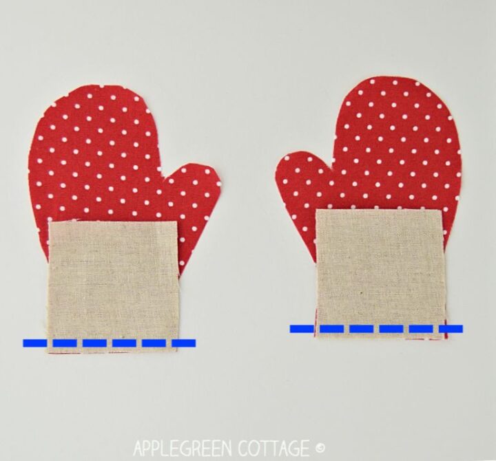 Free Christmas Mitten Ornaments Pattern!