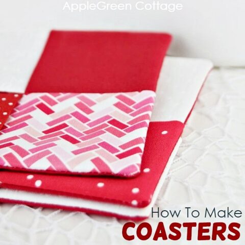 How To Make Coasters - Perfect Diy Holiday Decor! - AppleGreen Cottage