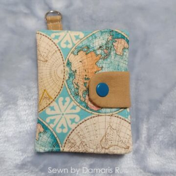 Wallet Sewing Pattern - Kalina Mini - AppleGreen Cottage