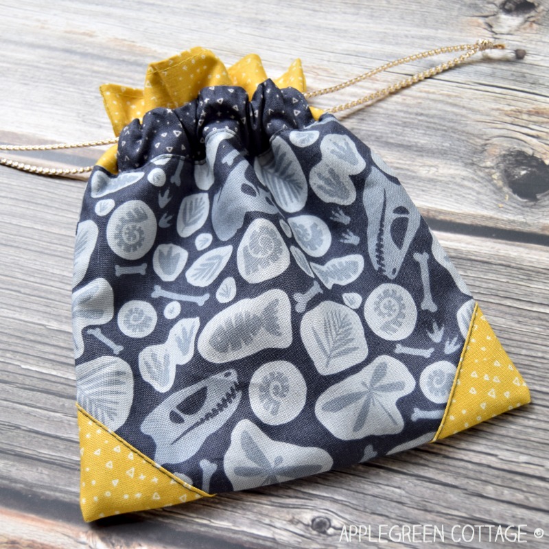 How To String A Drawstring Bag AppleGreen Cottage