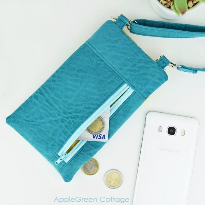 Crossbody Cell Phone Purse Pattern - AppleGreen Cottage