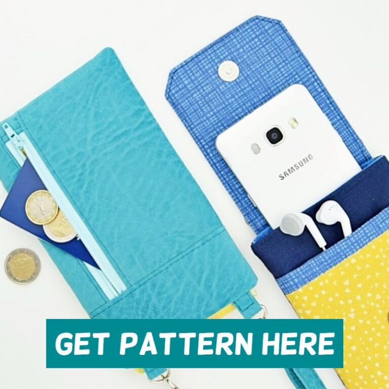 Crossbody Cell Phone Purse Pattern - AppleGreen Cottage