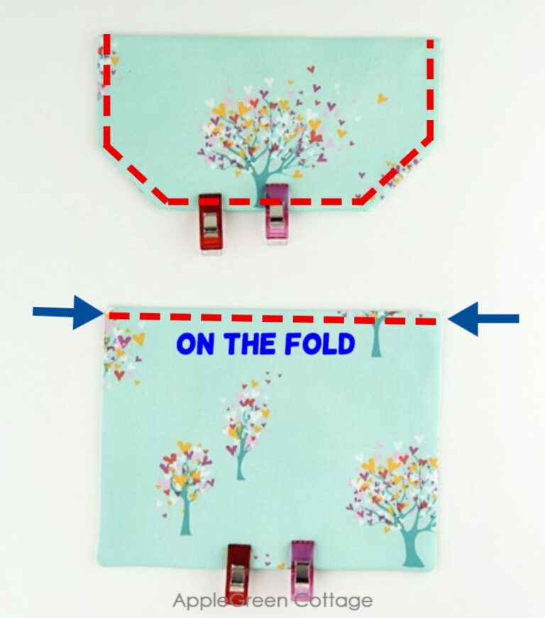 How to Sew Patch Pockets - Beautiful And Easy! - AppleGreen Cottage