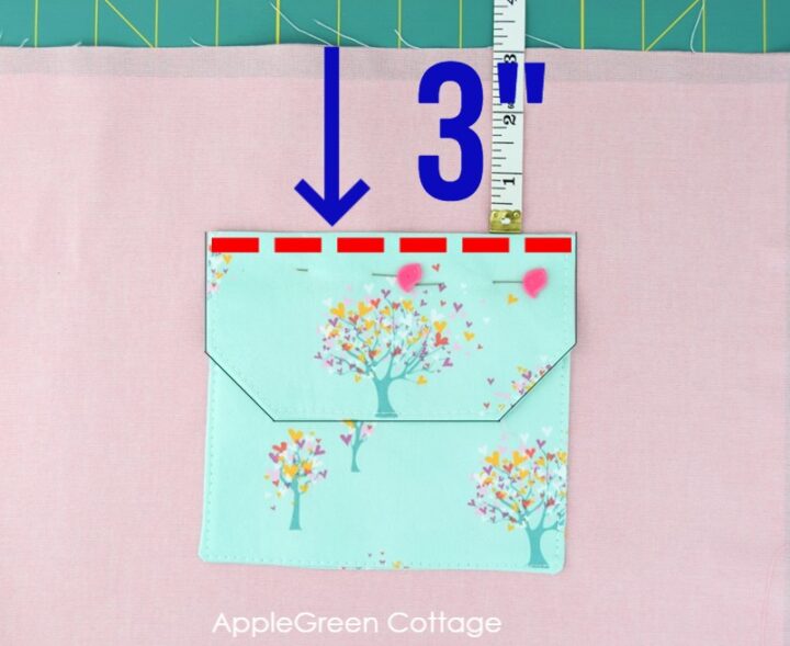 How to Sew Patch Pockets - Beautiful And Easy! - AppleGreen Cottage