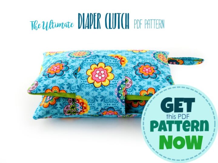 The Ultimate Diaper Clutch Pattern - AppleGreen Cottage