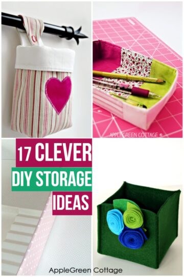 Cute DIY Storage Boxes - that will win you additional storage space