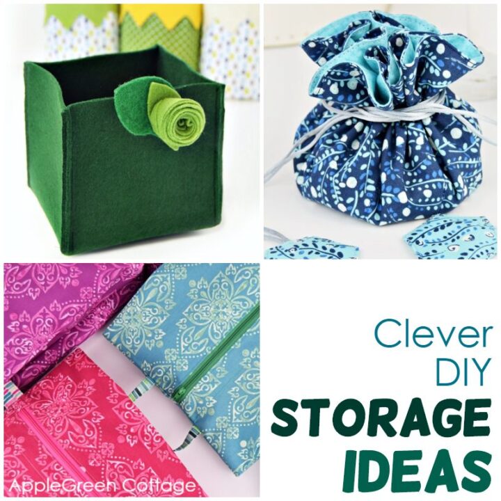 17 Clever Diy Storage Ideas Your Home Needs Now - AppleGreen Cottage