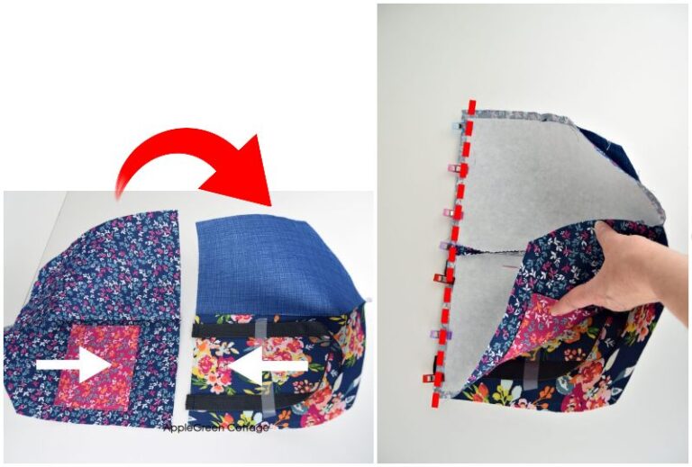 Market Bag Pattern - How To Make A Tote Bag - AppleGreen Cottage