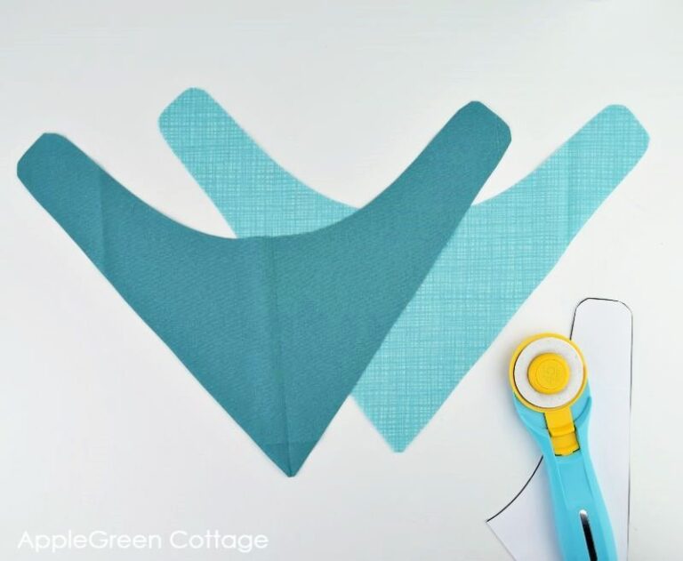 Bandana Bib Pattern in 2 Sizes Updated! - AppleGreen Cottage