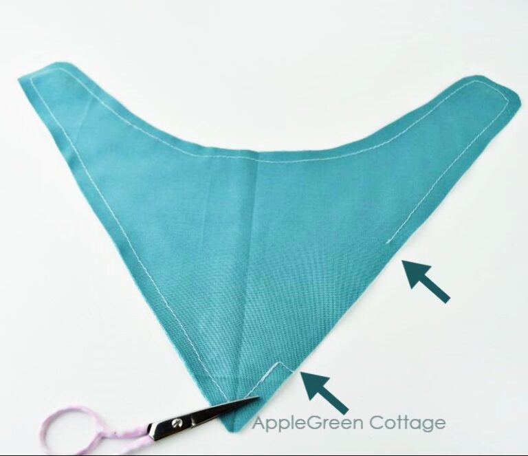 Bandana Bib Pattern in 2 Sizes Updated! - AppleGreen Cottage