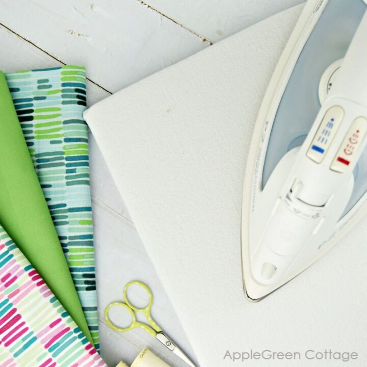 How To Make a Small Diy Ironing Board - AppleGreen Cottage