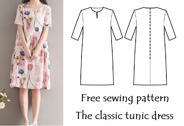 20+ Best Free Tunic Patterns To Sew Now!