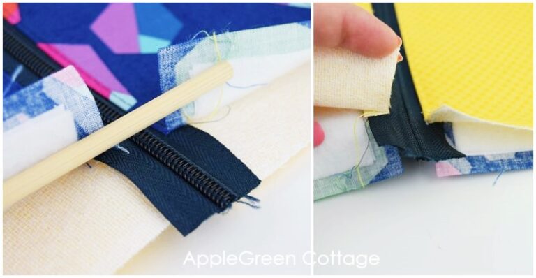 BOXED! Zipper Pouch Pattern - Free Pattern in 2 Sizes