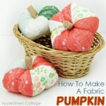 Fabric Pumpkin Pattern - To Sew This Fall - AppleGreen Cottage