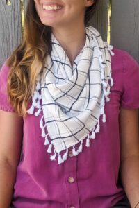 10+ Free Scarf Sewing Patterns - AppleGreen Cottage