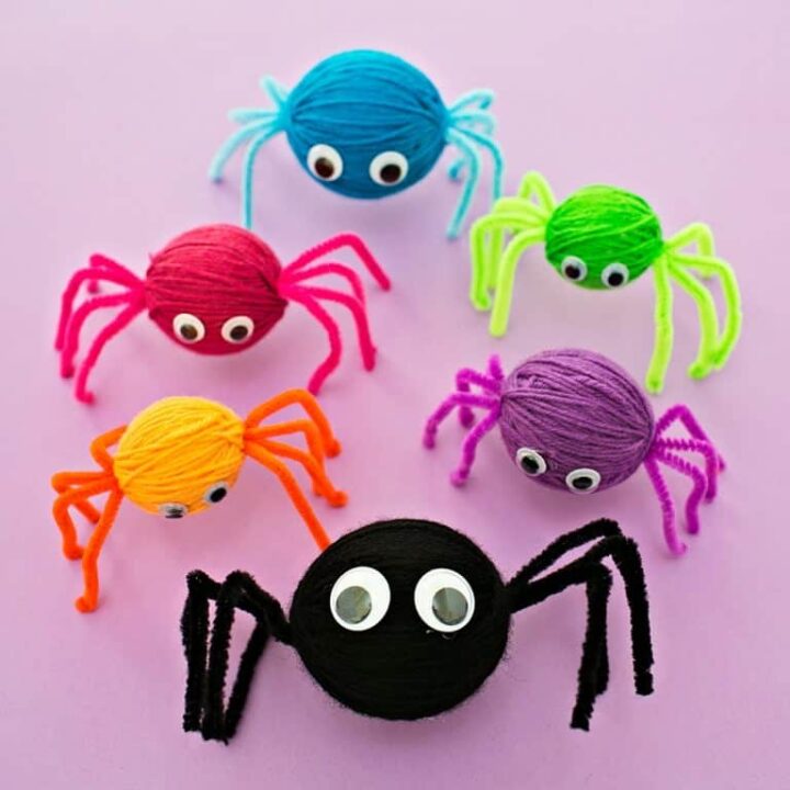 10 Awesome Spider Crafts for Kids to Make - AppleGreen Cottage