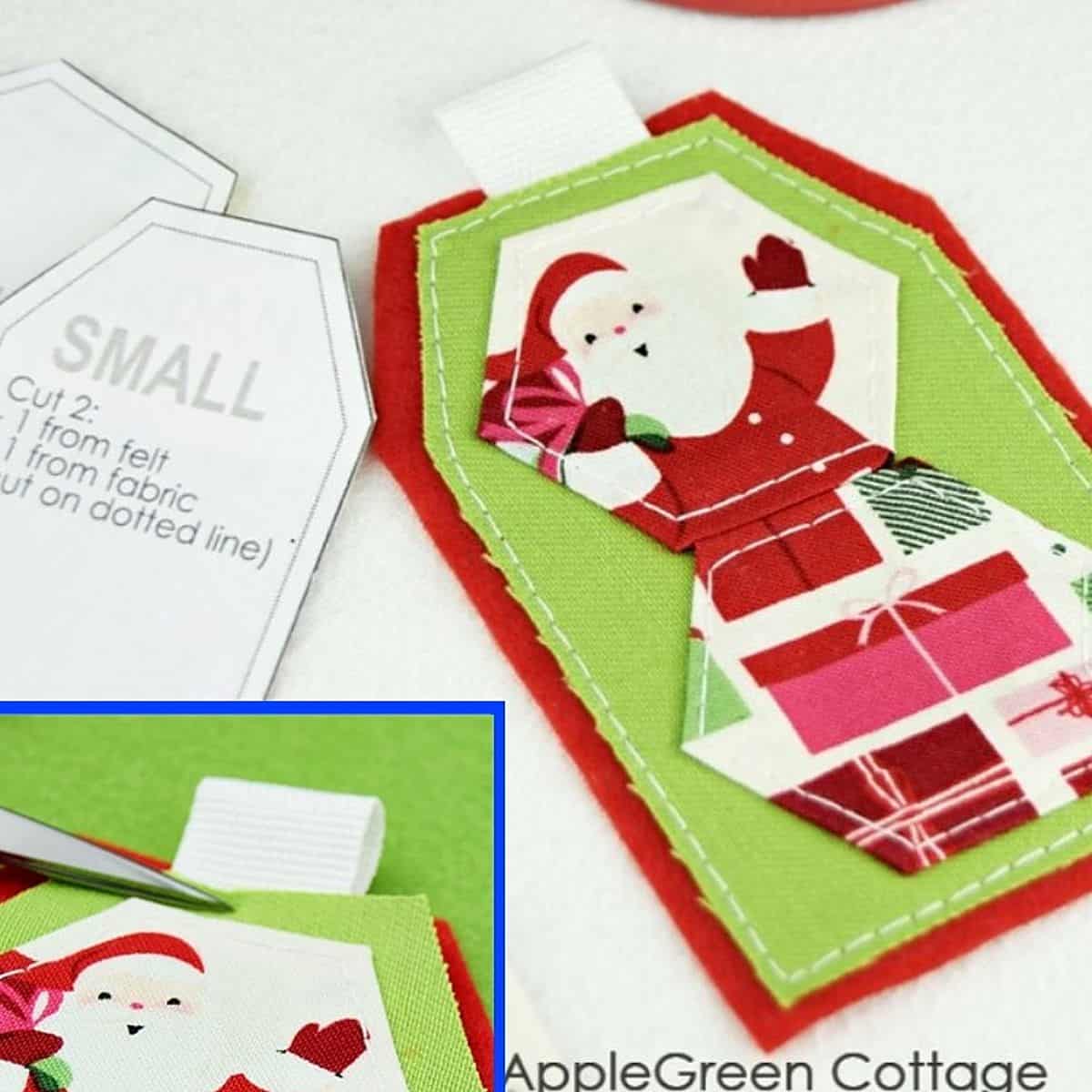 How To Make Gift Tags - With Hexies! - AppleGreen Cottage