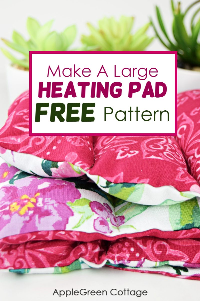 Diy Heating Pad Free Pattern - AppleGreen Cottage