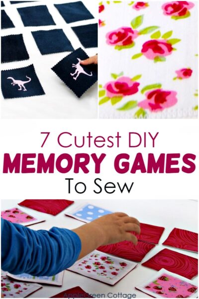 7 Diy Memory Games To Sew Now - AppleGreen Cottage