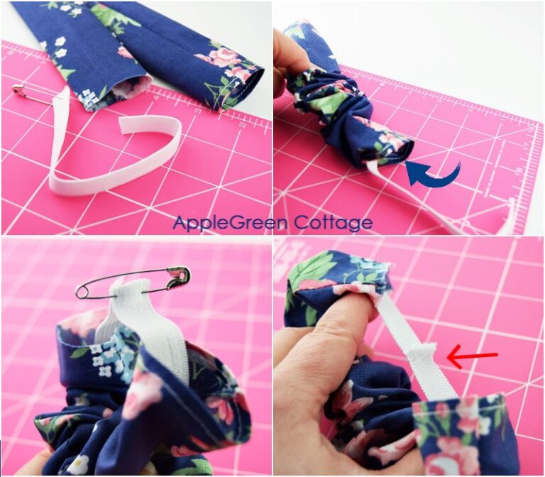 Scrunchie Pattern - Our Best 4 Free Scrunchie Patterns to Sew!