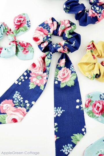 Scrunchie Pattern - Our Best 4 Free Scrunchie Patterns to Sew!