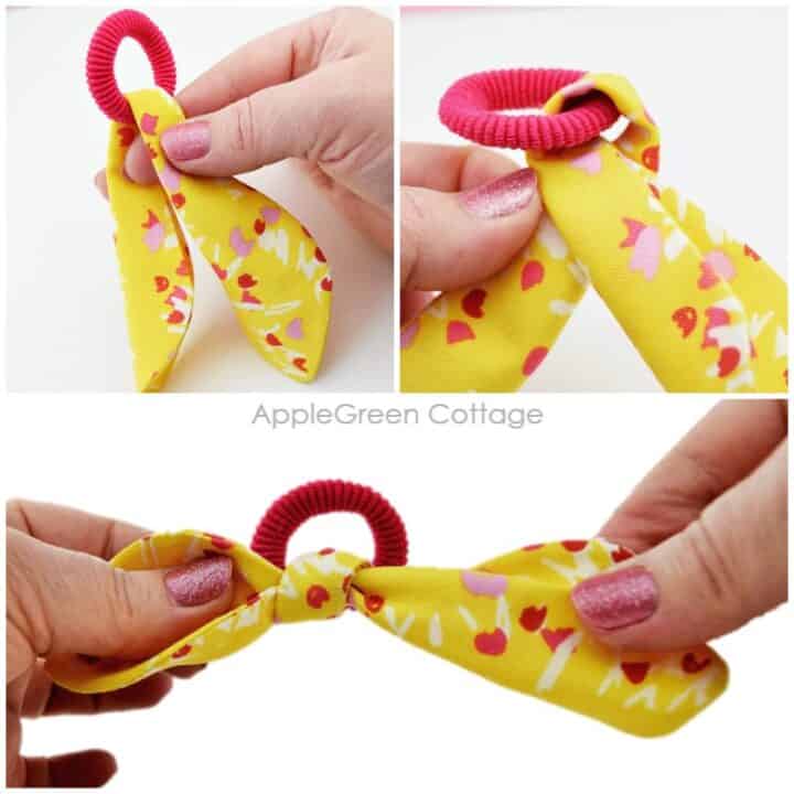 Diy Hair Ties - Fun And Super Easy! - AppleGreen Cottage