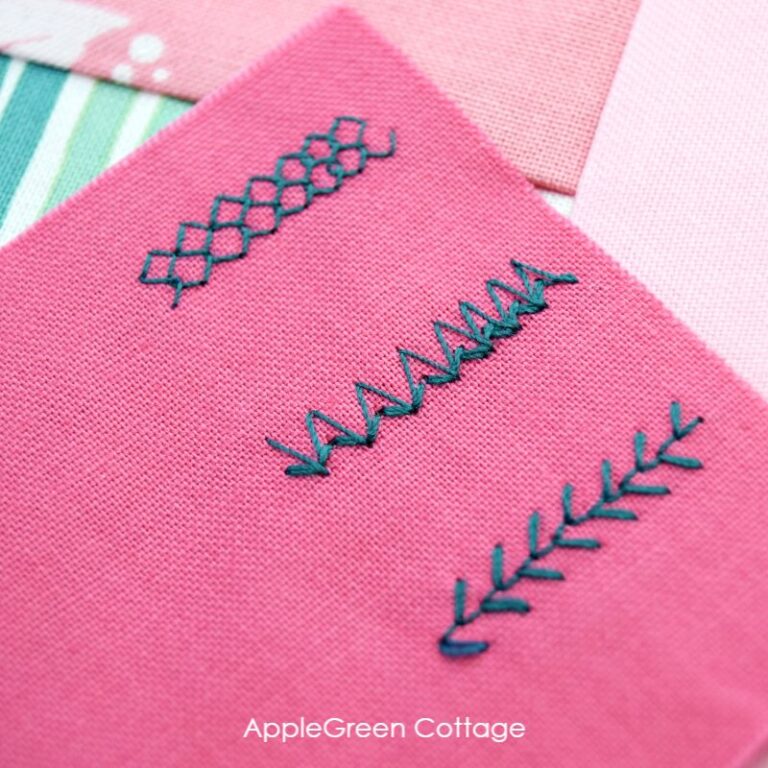 Basic Sewing Machine Stitches - For Beginners! - AppleGreen Cottage