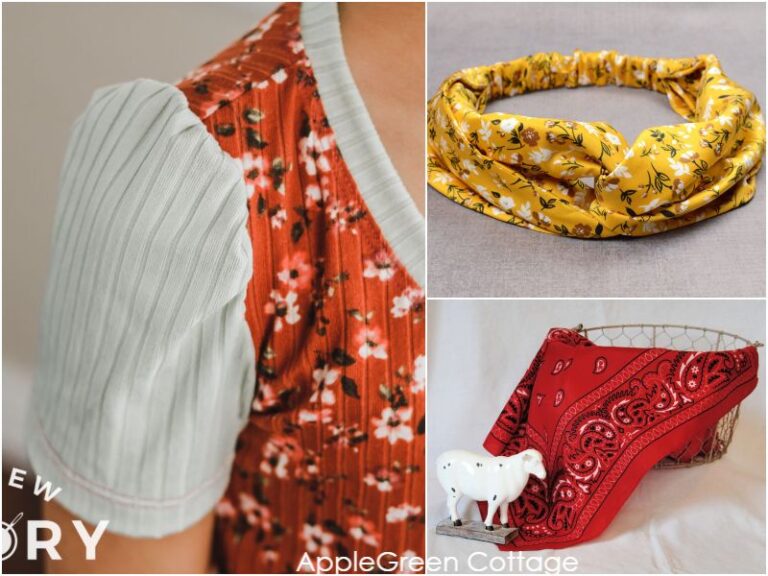 Spring Sewing Projects For Beginners In 2021 - AppleGreen Cottage