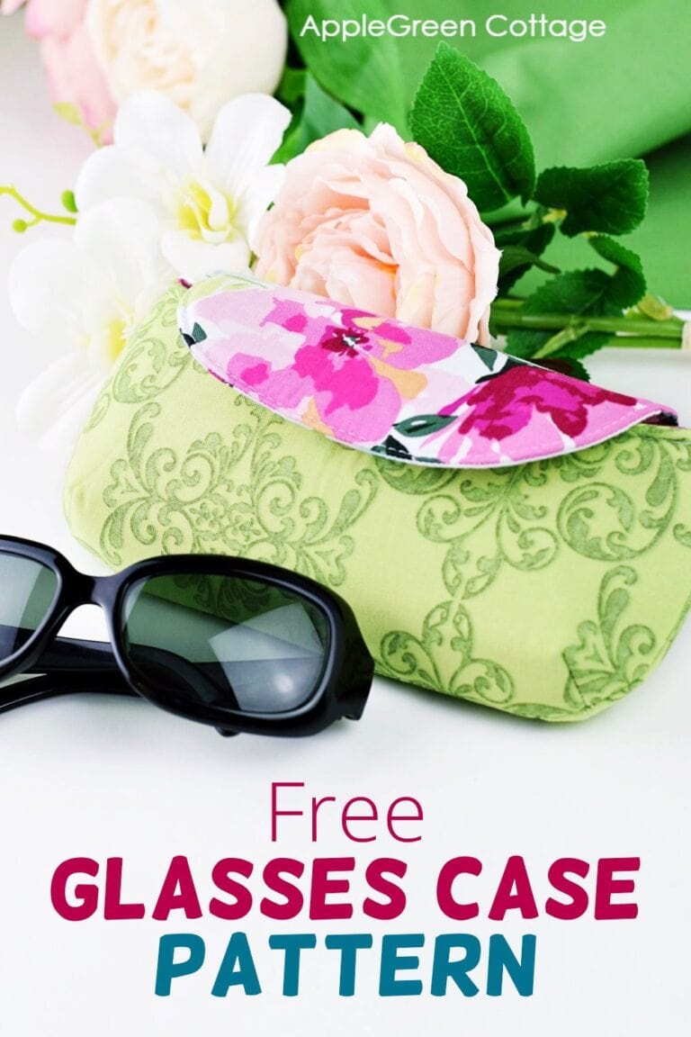 Eyeglasses Case Pattern - Free Glasses Case Pattern!