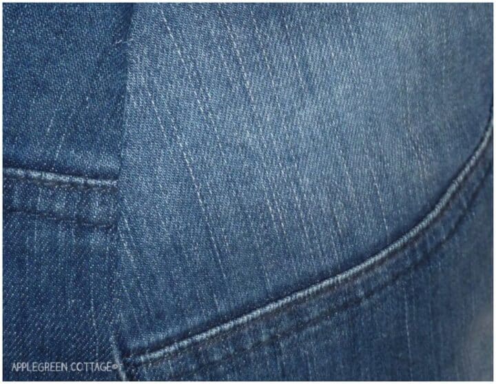 Flat Felled Seam - And An Easy Way To Sew It - AppleGreen Cottage