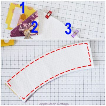 Coffee Cozy Pattern - Free Coffee Sleeve Template - AppleGreen Cottage