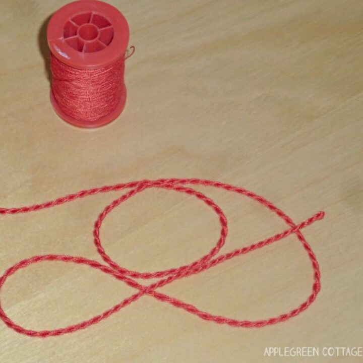 How To Make Twisted Cord - Diy Drawstring Cord - AppleGreen Cottage