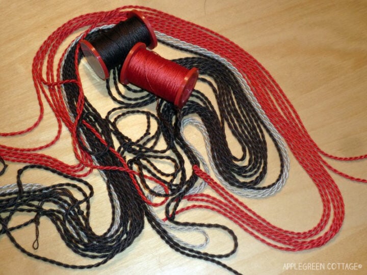 How To Make Twisted Cord - Diy Drawstring Cord - AppleGreen Cottage