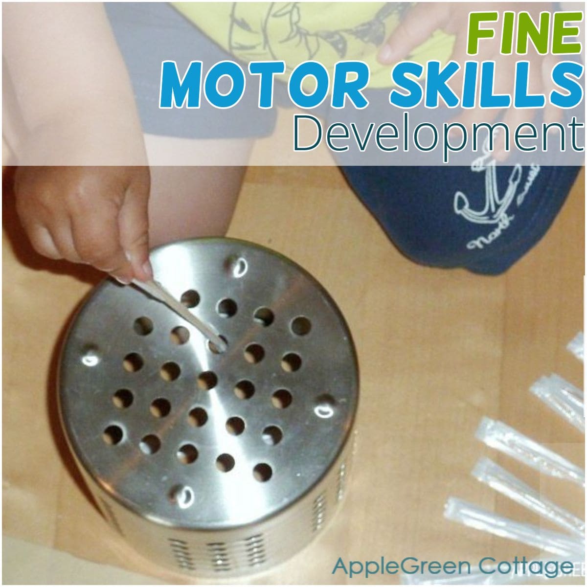 Fine Motor Skills Development - Fun Diy Activities! - AppleGreen Cottage