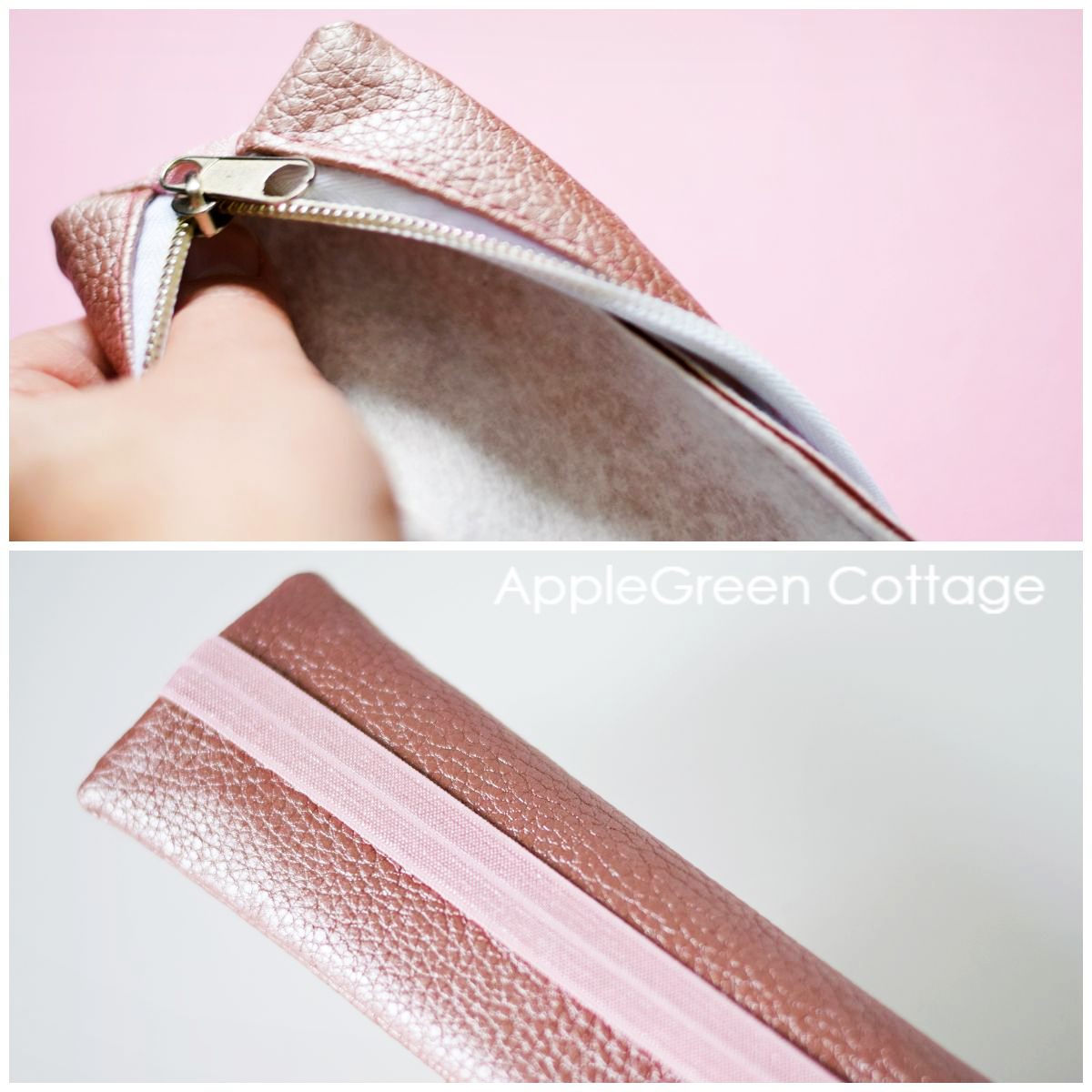 Easy Pen Case With Elastic Band - AppleGreen Cottage