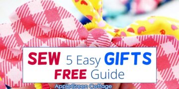 Sewing Patterns And Easy Crafts - AppleGreen Cottage